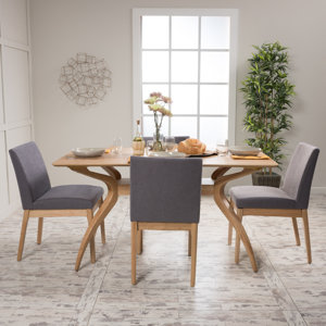 George Oliver Dashone 5 - Piece Dining Set & Reviews | Wayfair