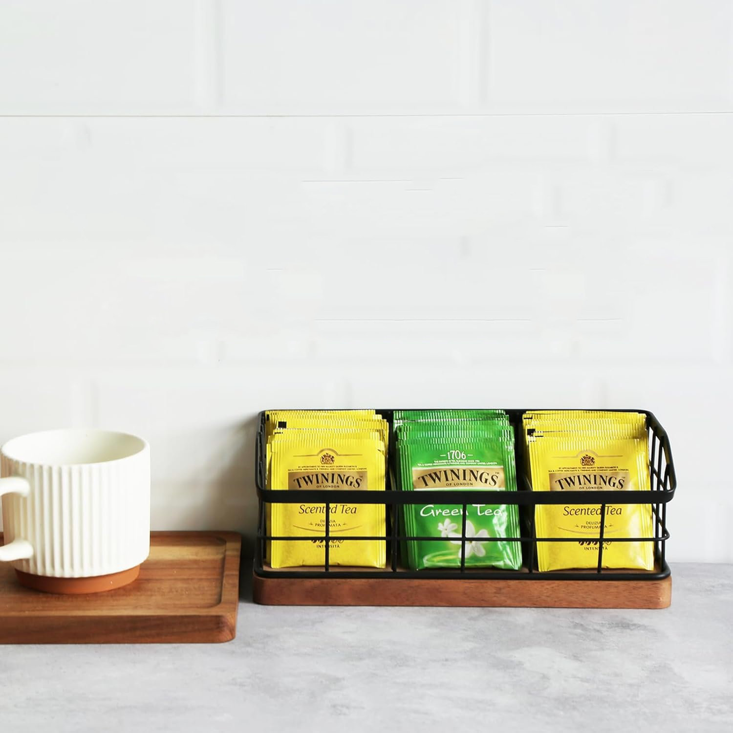 REFISM Tea Storage Containers with 3 Slots | Wayfair
