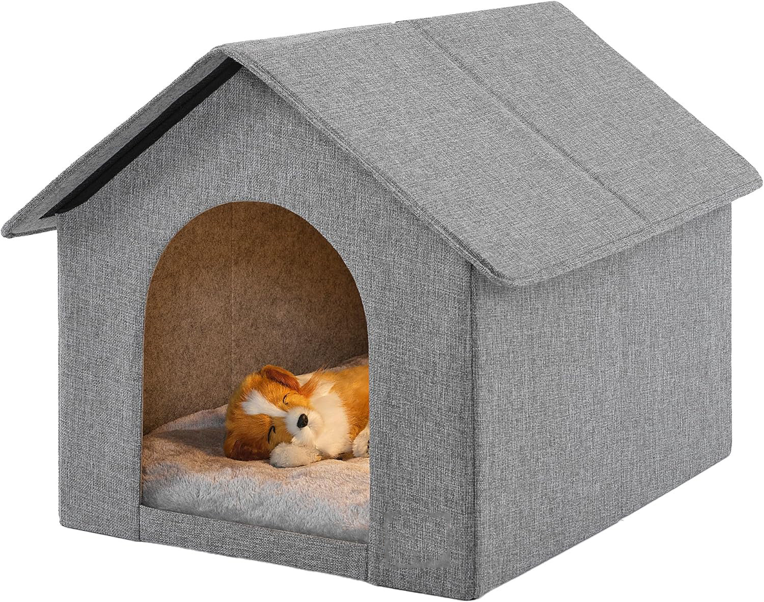 Dakota Fields Dog House Indoor,Inside Dog House with Washable Plush ...