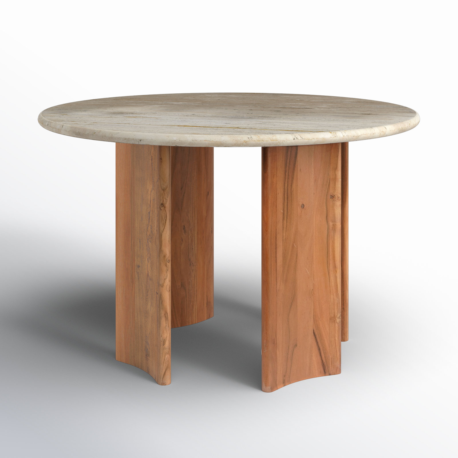 Joss & Main Catalena 47" Stone Dining Table | Wayfair