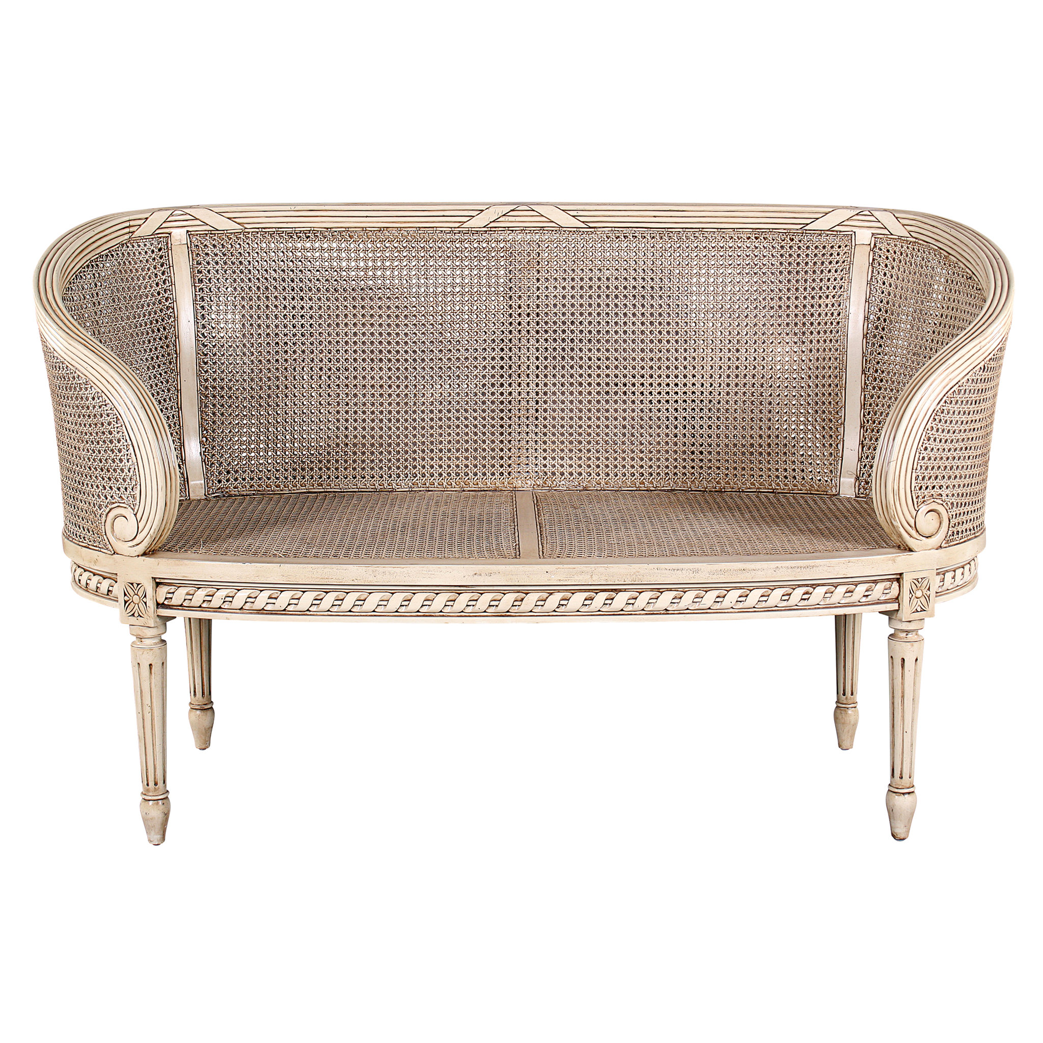 Design Toscano Double Griffin Colonnade Wood Bench & Reviews | Perigold