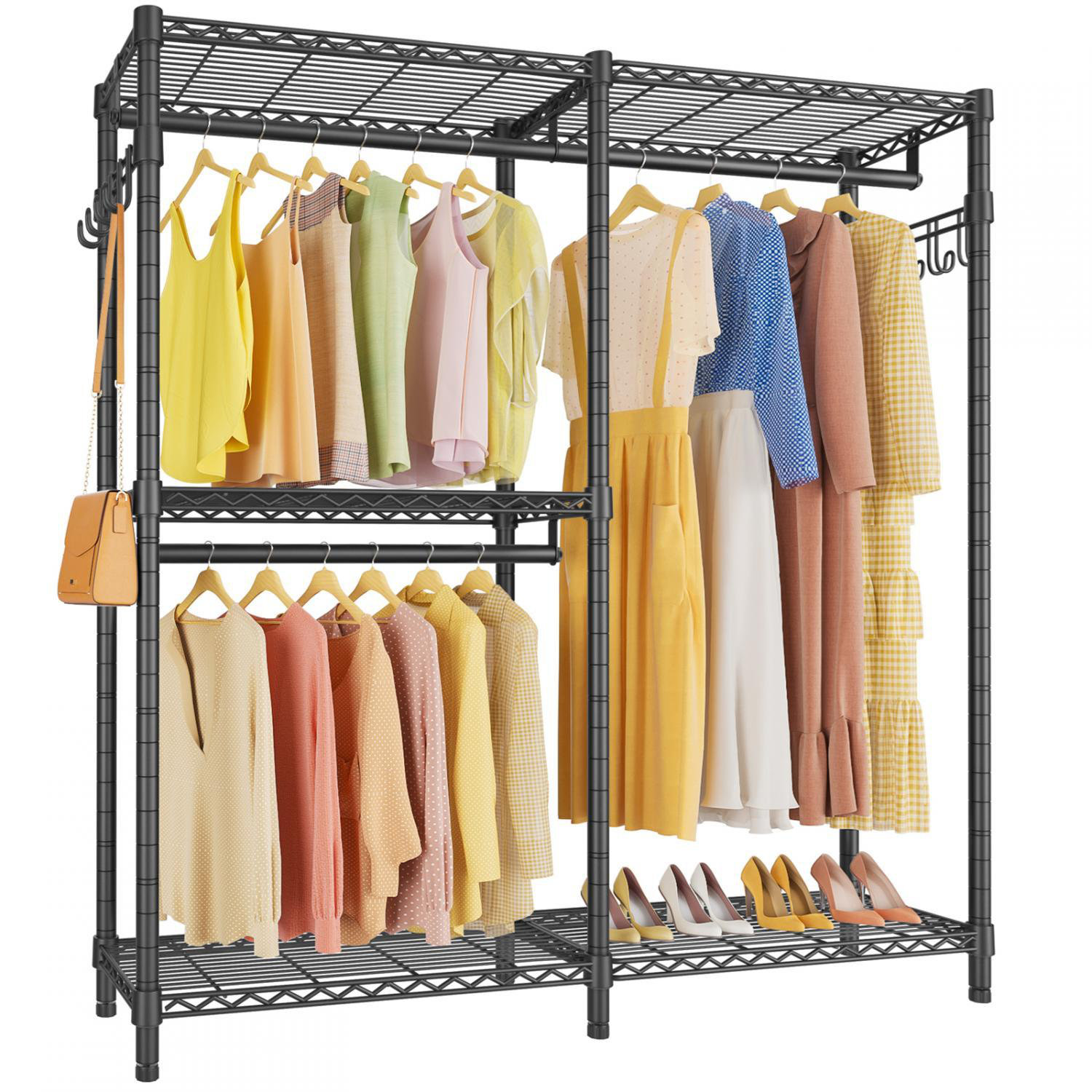 VIPEK 56.7" W Clothes Racks & Garment Racks & Reviews | Wayfair