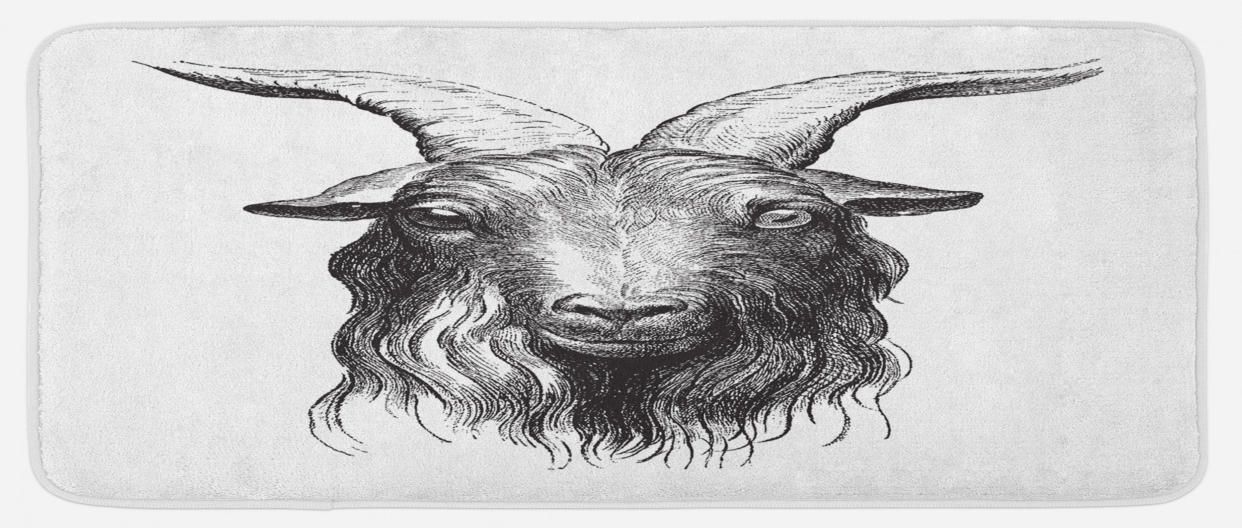 East Urban Home Goat Kitchen Mat | Wayfair