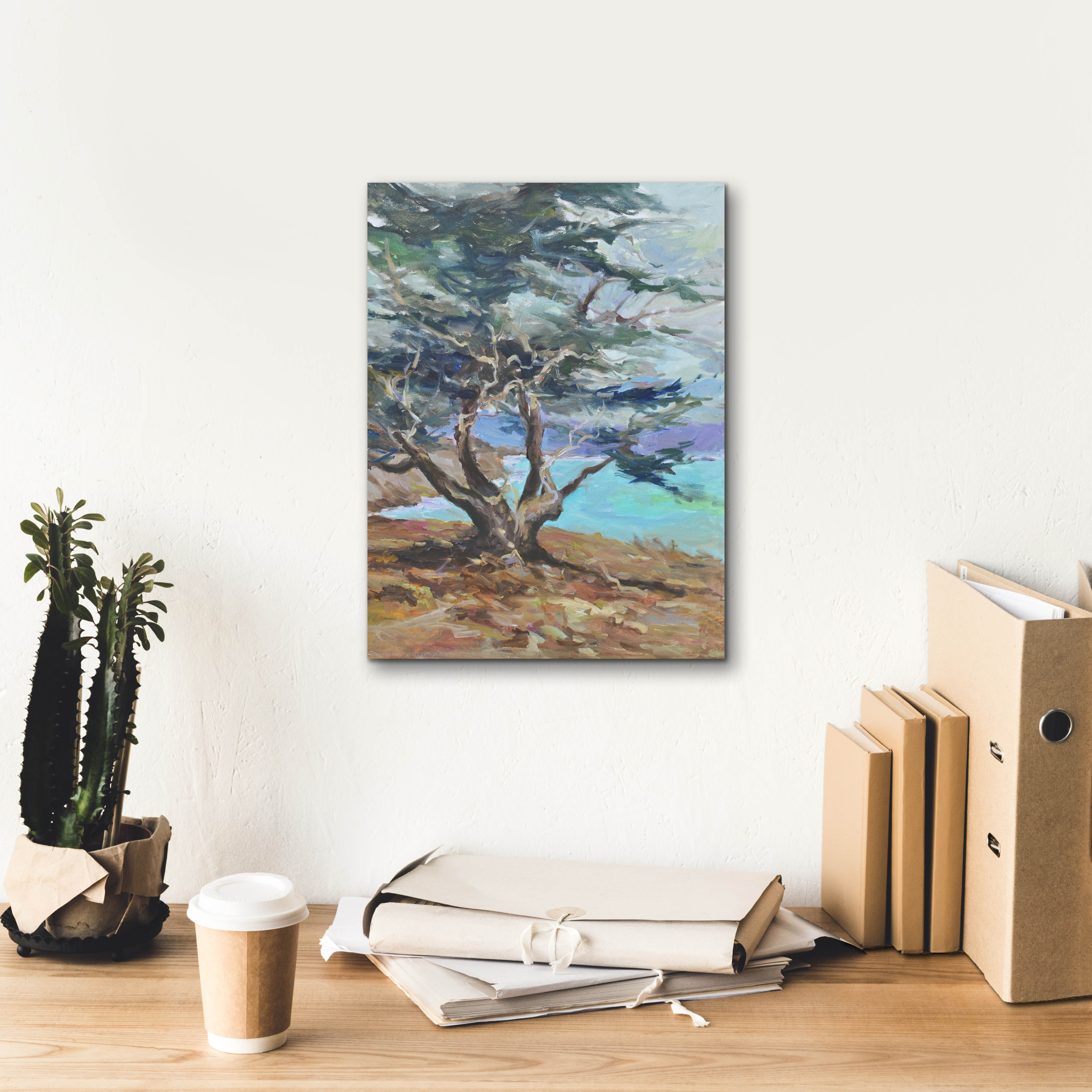 Millwood Pines Lone Tree' by Jadei Graphics Canvas Wall Art | Wayfair