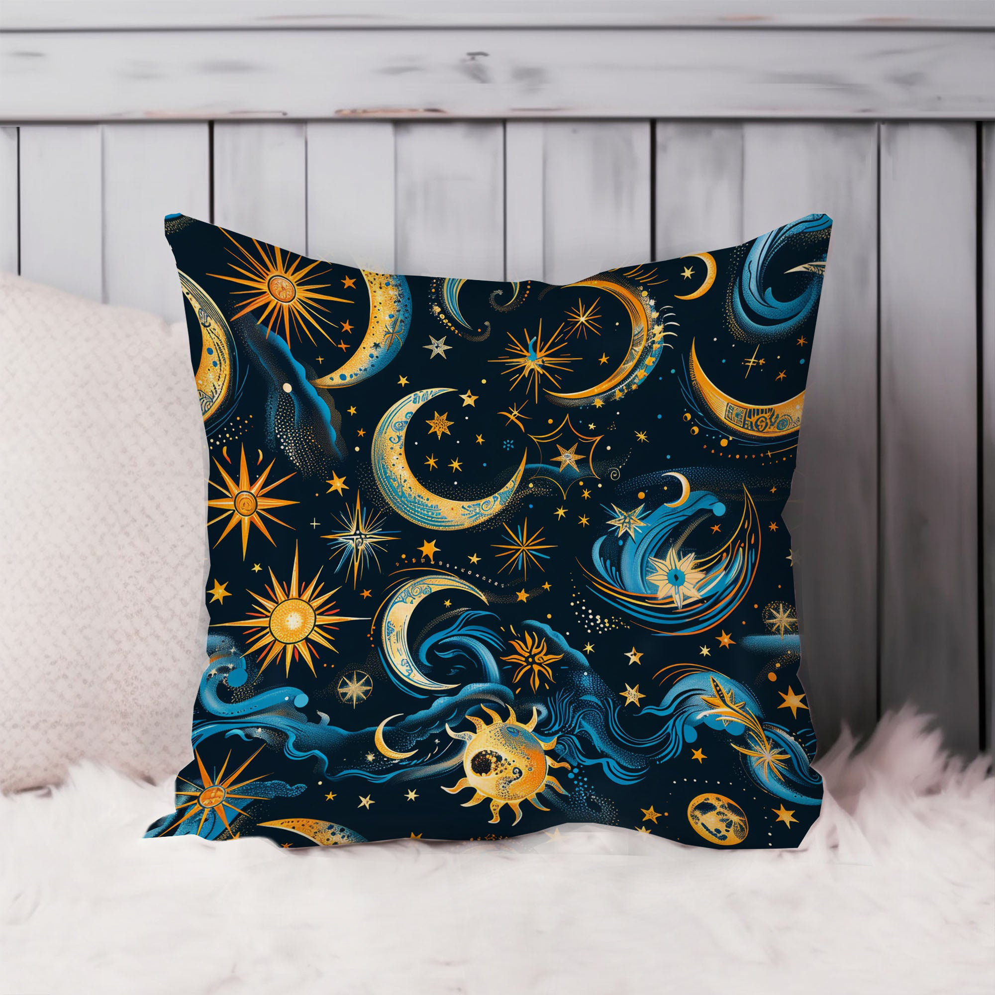 Ethan Taylor Astronomy and Space Stars and Moon I Moons Pillow Cover | Wayfair