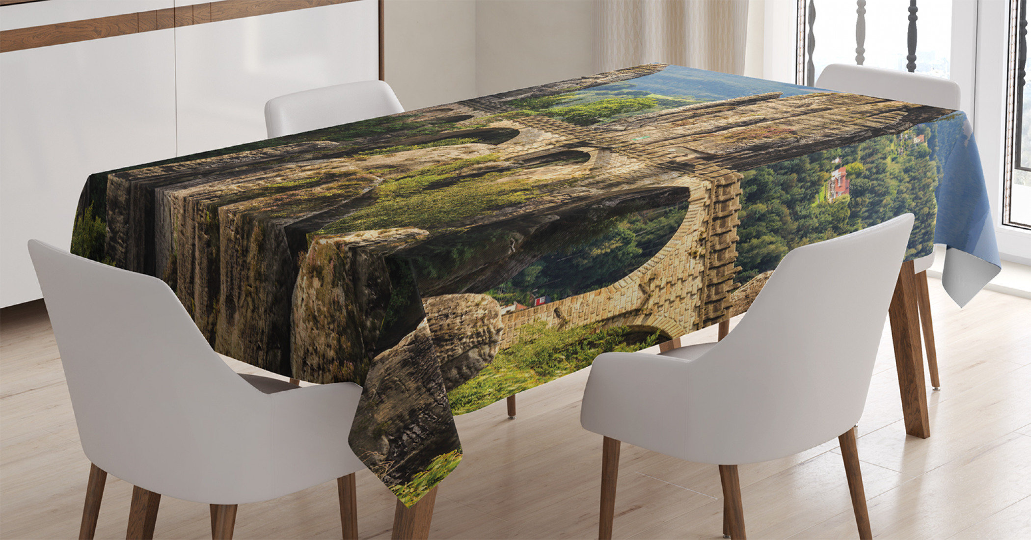 East Urban Home Ambesonne Medieval Tablecloth, Famous Historical ...