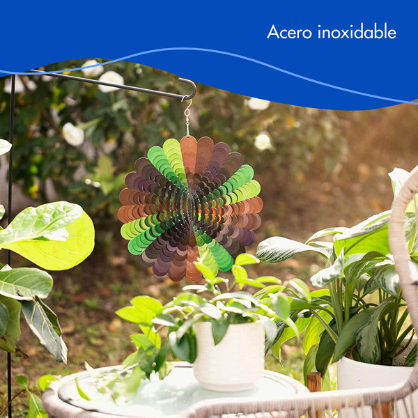 Wrought Studio™ Metal Garden Rotator | Wayfair