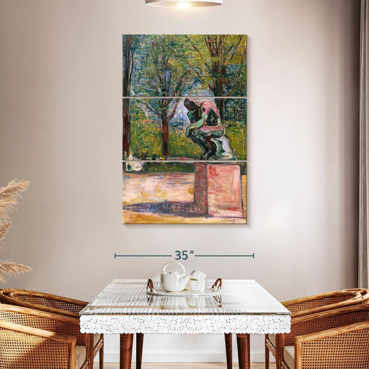 Winston Porter Rodin's The Thinker-Dr. Linde's Park | Wayfair