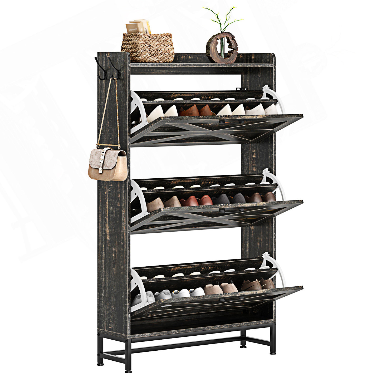 Ophelia & Co. Shoe Cabinet, Entry Shoe Cabinet, Entrance Balcony ...