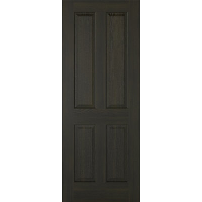 LPD Doors Regency 4P Smoked Oak Internal Door | Wayfair.co.uk