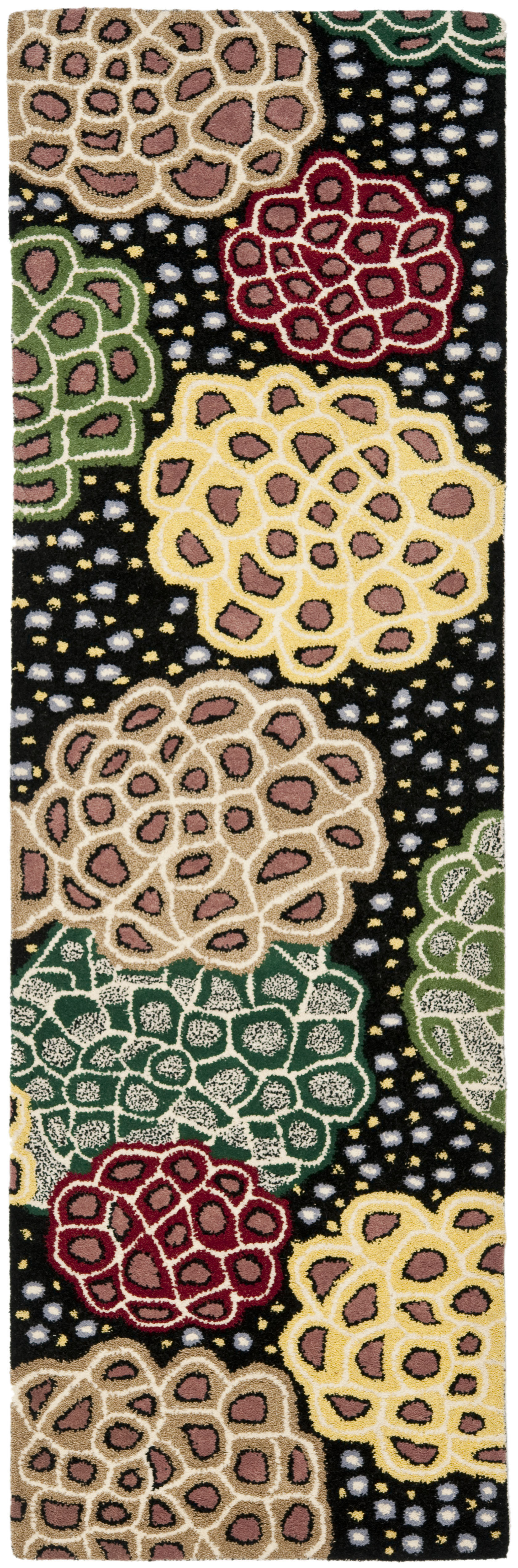 Red Barrel Studio Soho Hand Tufted Wool & Viscose Pile Floral Rug ...