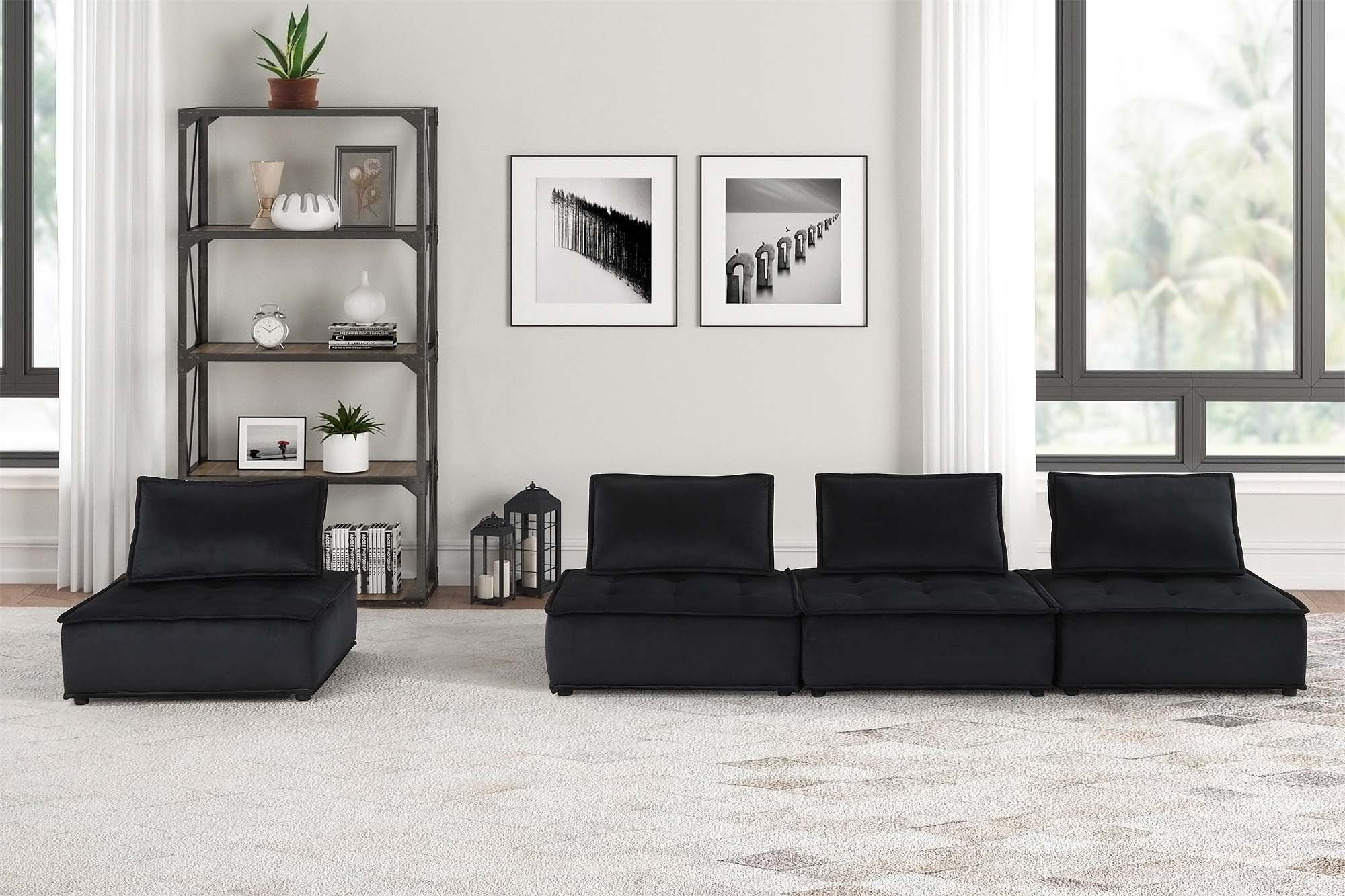 George Oliver Comfortable Modular Sofa with Exquisite Design for ...