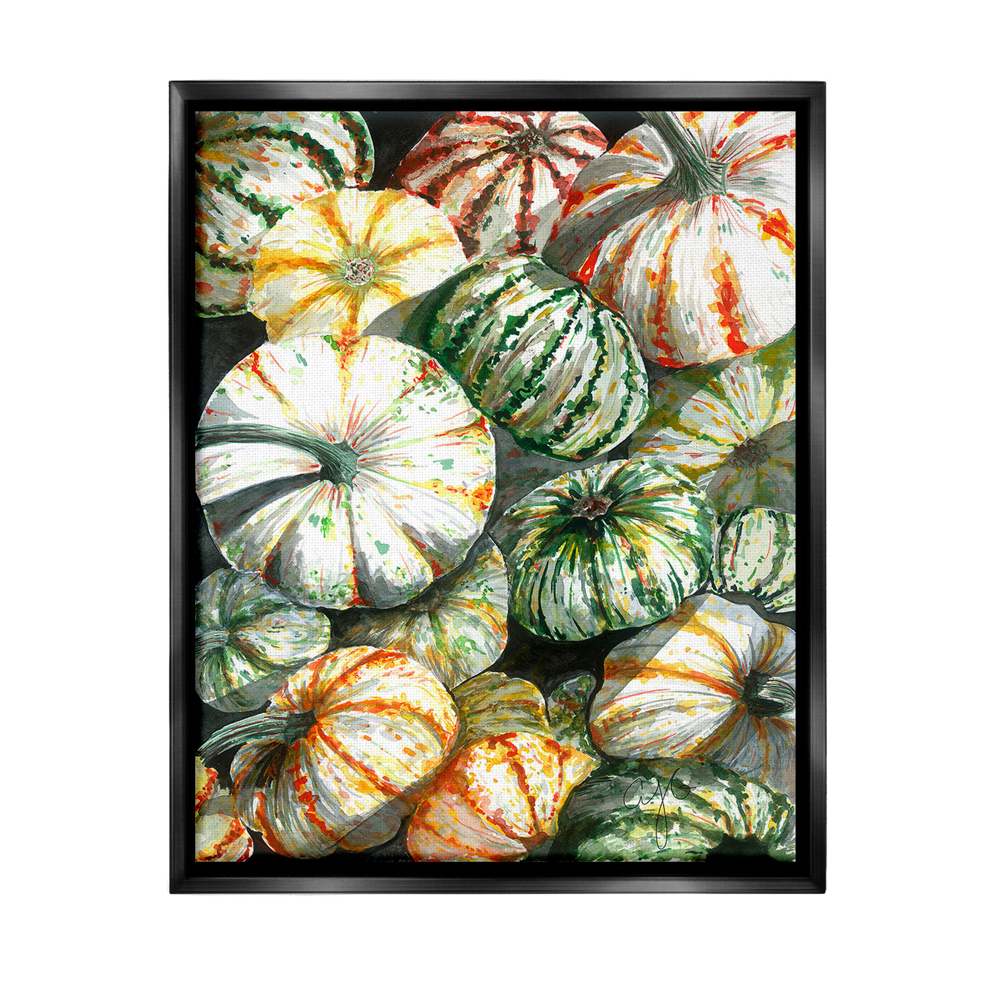 Red Barrel Studio® " Mixed Gourd Pattern " by Alexandria Gilbert ...