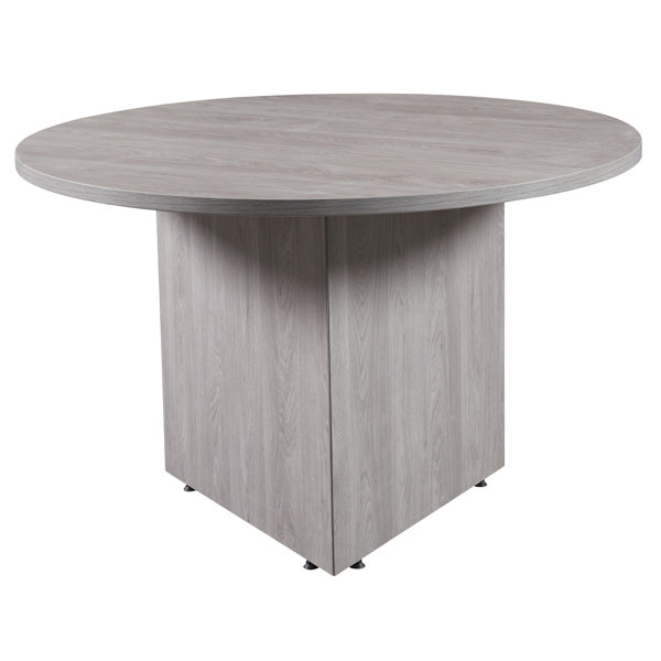 Union Rustic Demion Circular Meeting Table | Wayfair