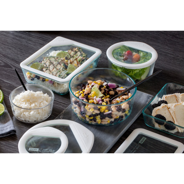 Pyrex Ultimate Glass Food Storage Container - Set of 5 & Reviews | Wayfair