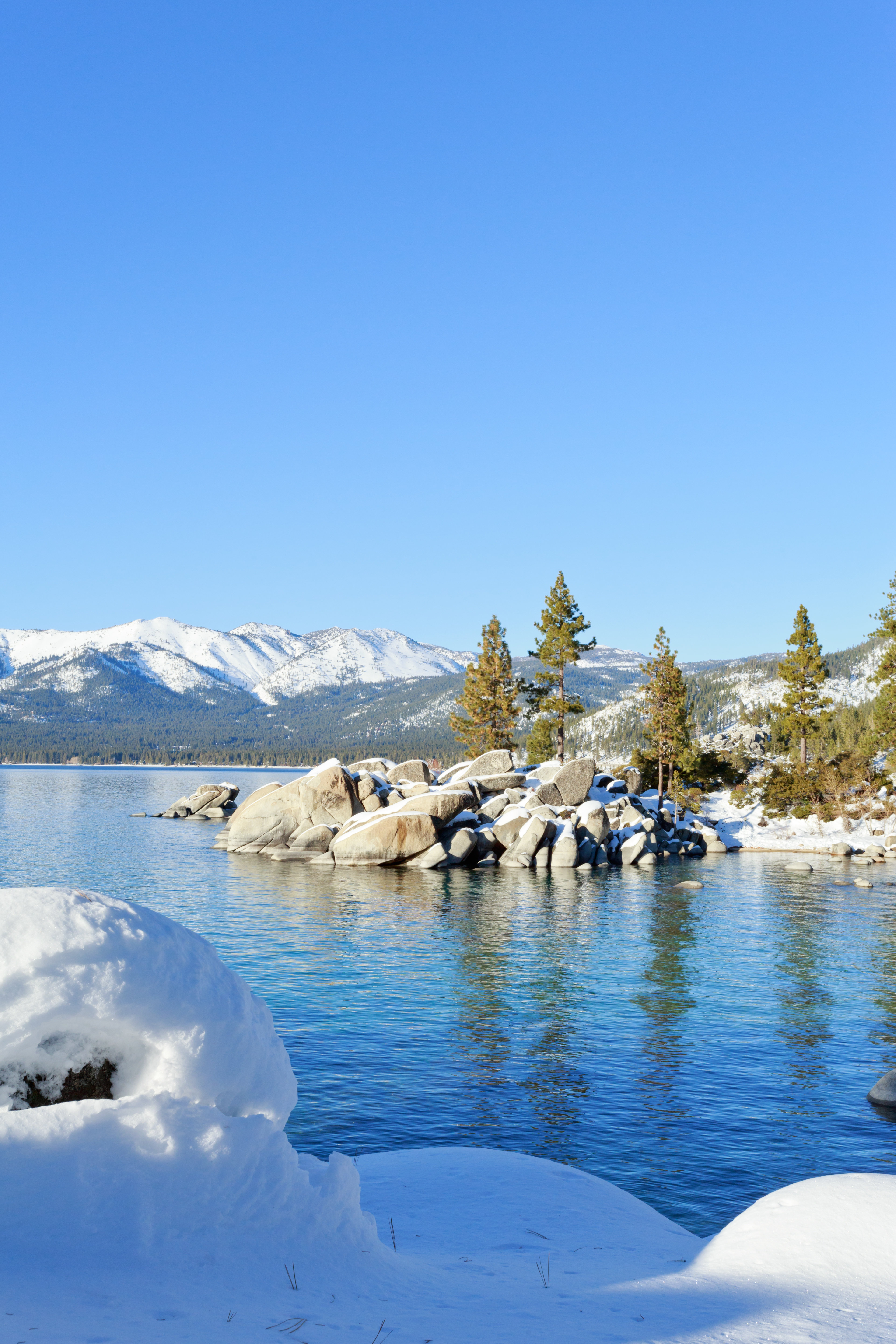 Highland Dunes Lake Tahoe by Mariuszblach - Wrapped Canvas Photograph ...