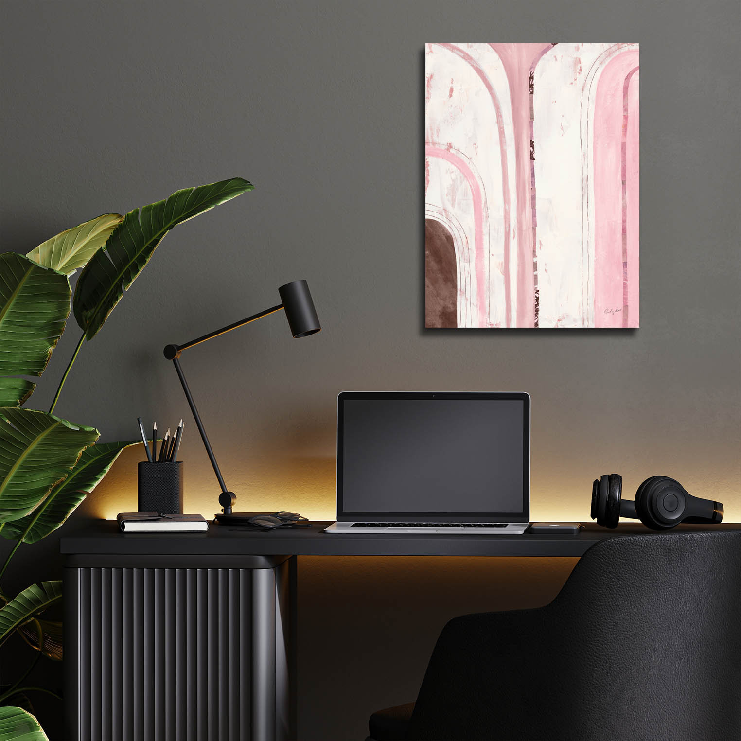 Wrought Studio™ 'Kindness 2 Pink' by Courtney Prahl Acrylic Glass Wall ...