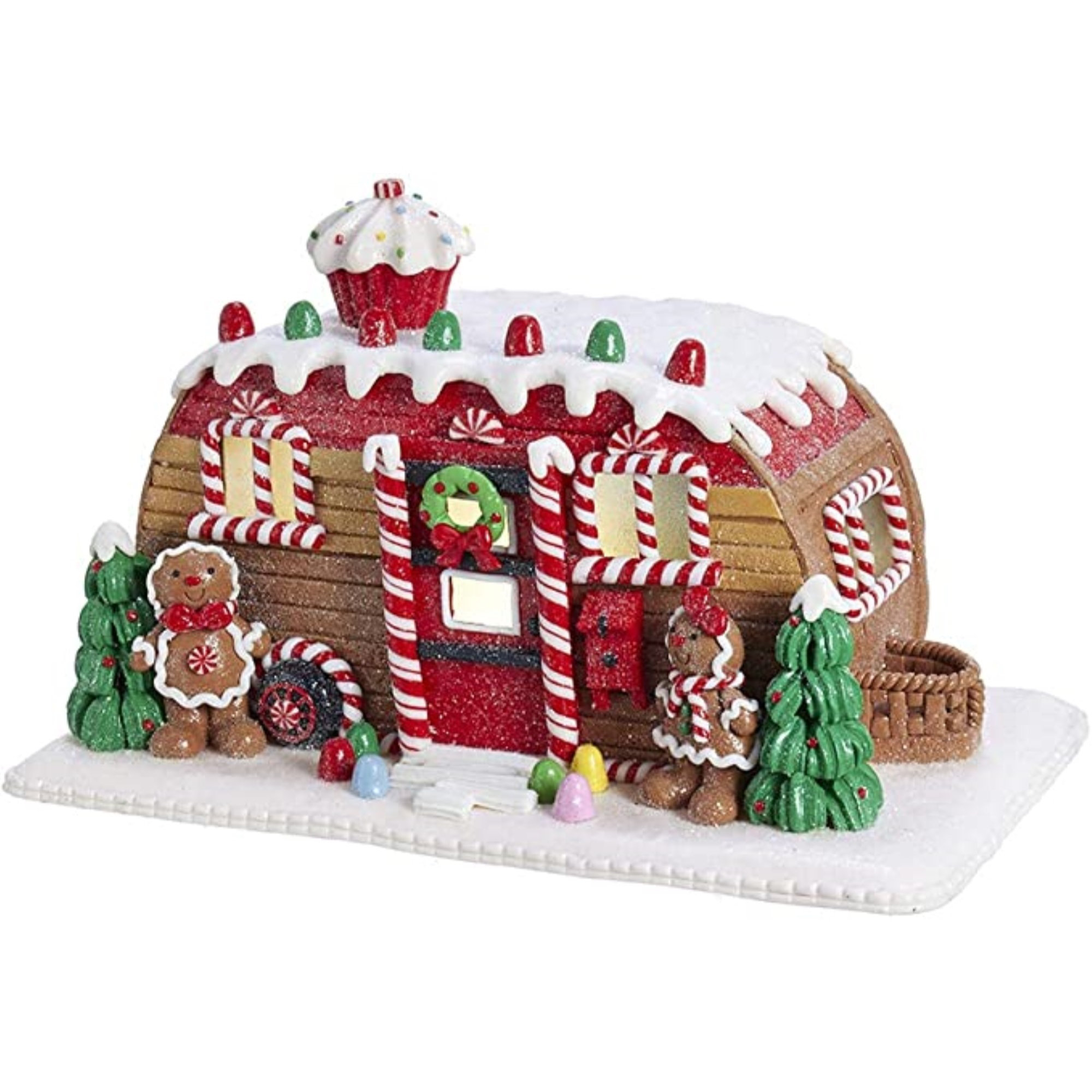 Kurt Adler Gingerbread Camper House Table Piece & Reviews | Wayfair