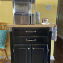 Charlton Home® Hamilton Wood Kitchen Cart & Reviews | Wayfair