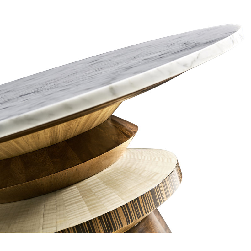 Jonathan Charles Fine Furniture Rook Pedestal Coffee Table | Perigold