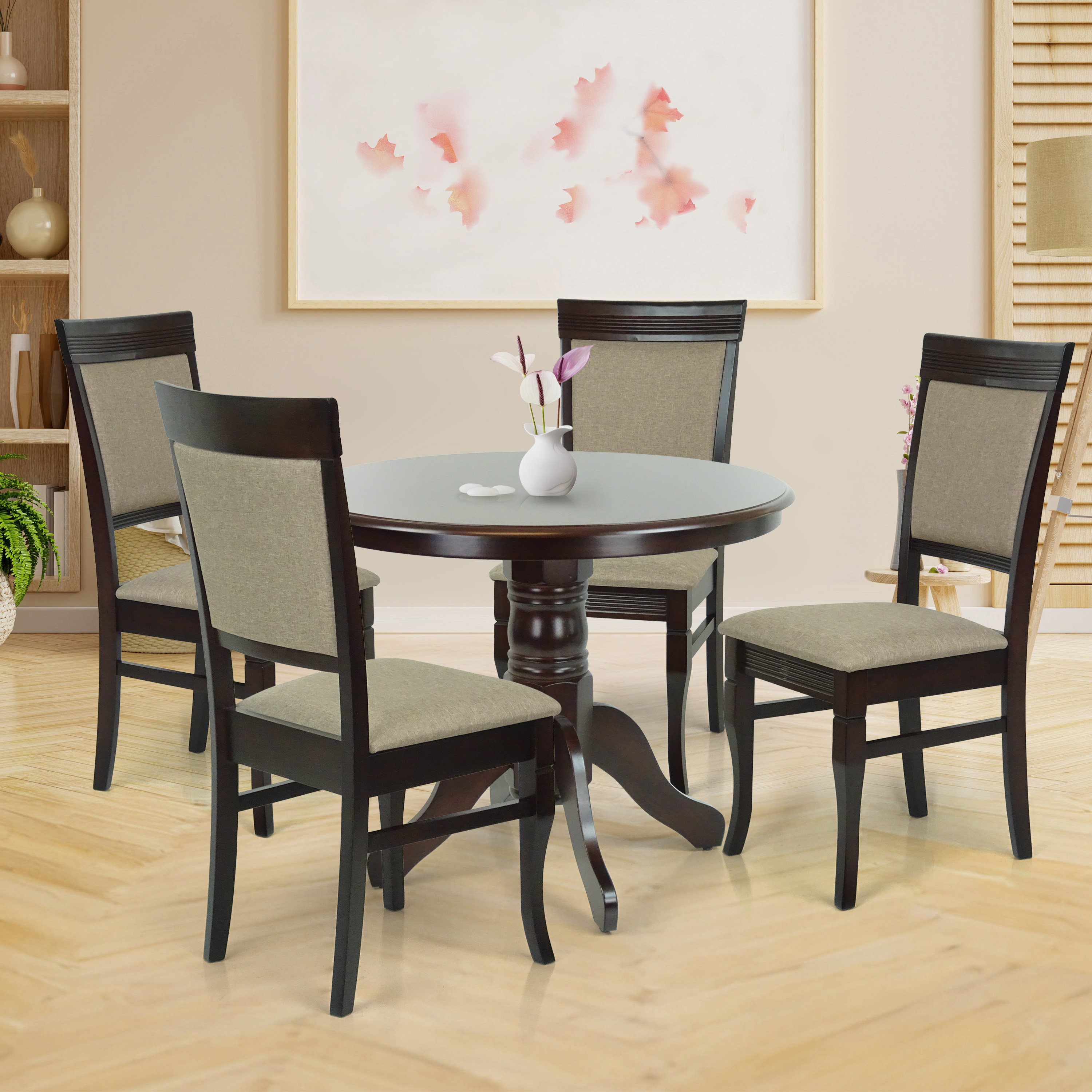 Lark Manor™ Morehouse Round 38.50'' Dining Set - Wayfair Canada