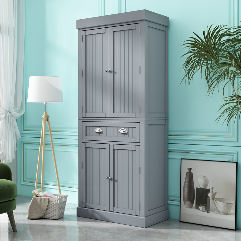 Red Barrel Studio® Theada 72'' Kitchen Pantry & Reviews | Wayfair