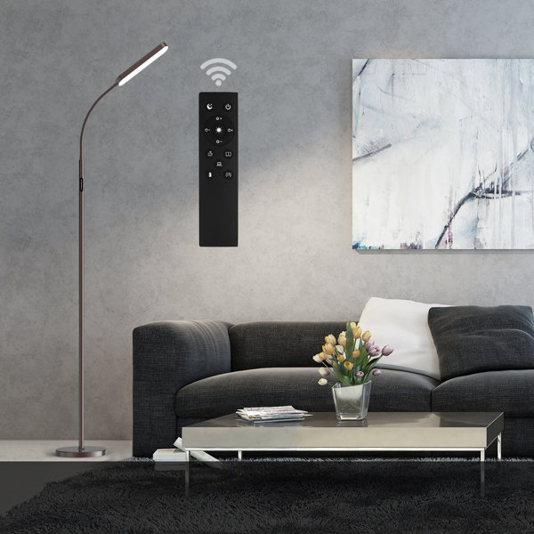 Latitude Run® Tanieka 68.7" LED Standing Task/Reading Floor Lamp with ...