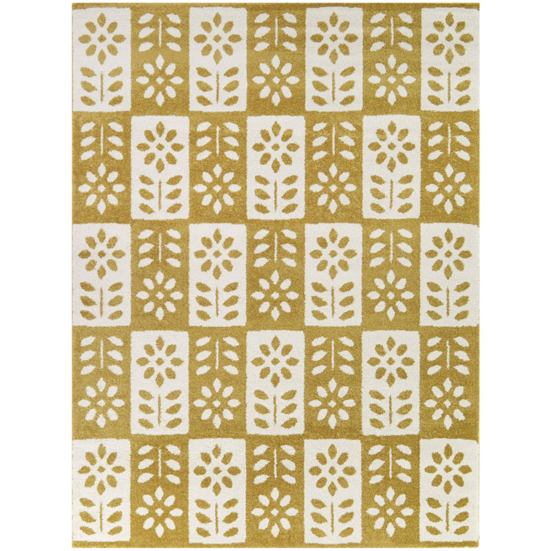 Contra Gold Rug | Birch Lane