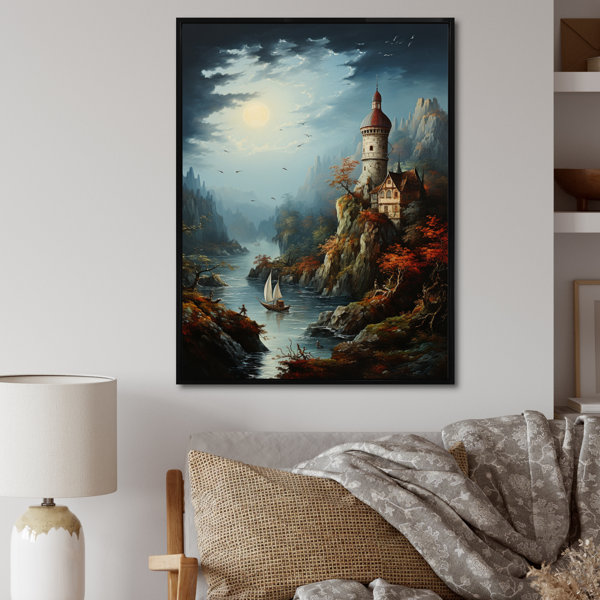 Millwood Pines Castles With The Fall - Architecture Canvas Wall Art ...