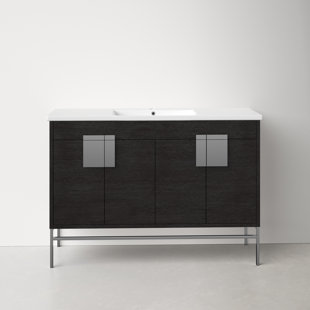 Modern 48 Inch Single Bathroom Vanities | AllModern