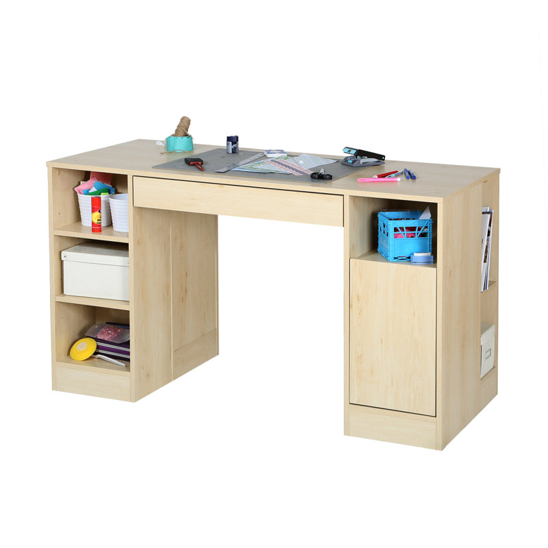 South Shore Crea 53.5" x 23.6" Craft Table & Reviews | Wayfair