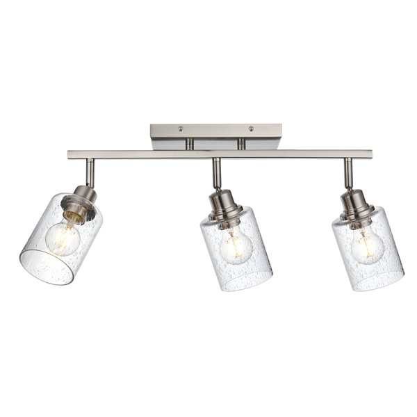 Breakwater Bay Modern Complete Track Lighting Kits 3 Lights Brushed ...