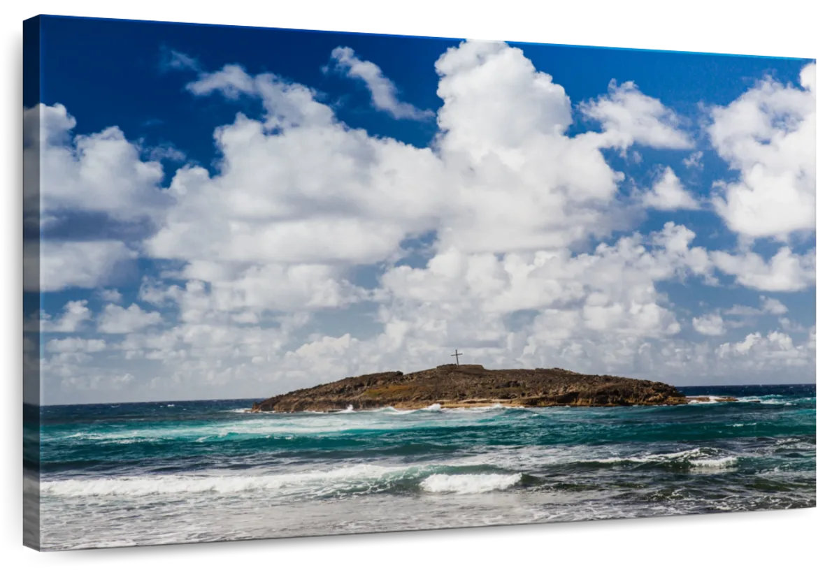 Beachcrest Home™ Gillard Puerto Rico Seascape | Wayfair