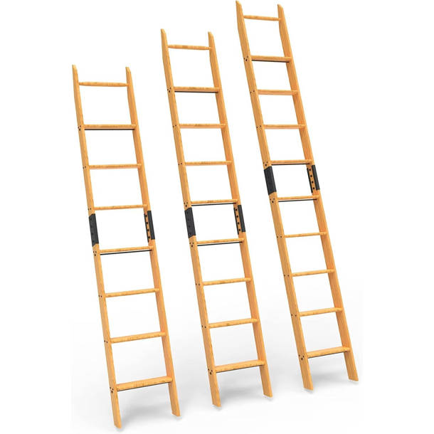 Loon Peak® Dekara 7 - Step Wood Step Ladder | Wayfair