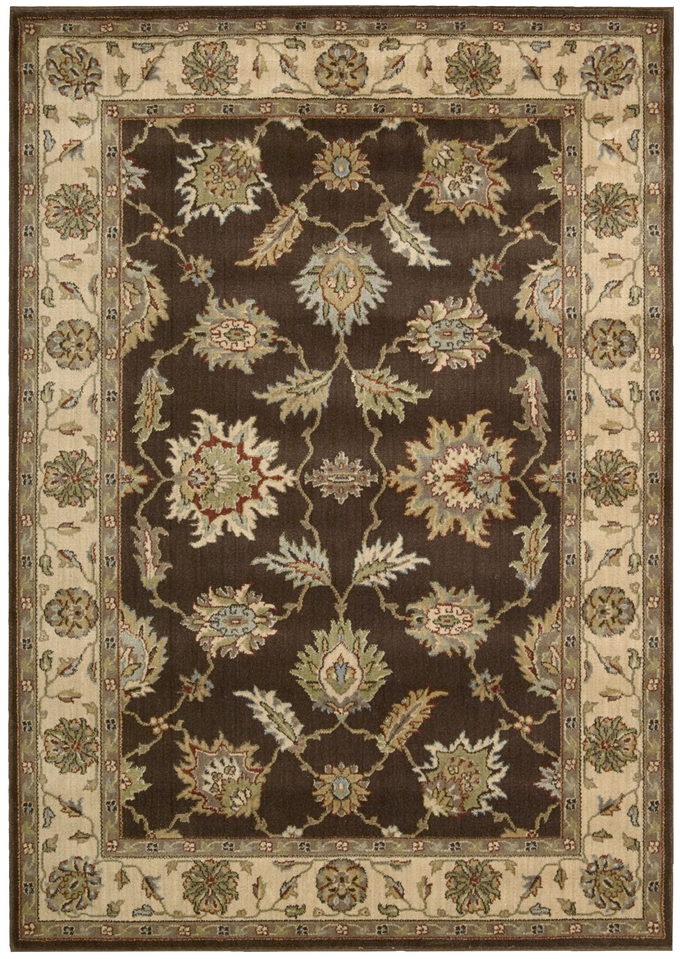 Alcott Hill® Baum Chocolate Area Rug | Wayfair