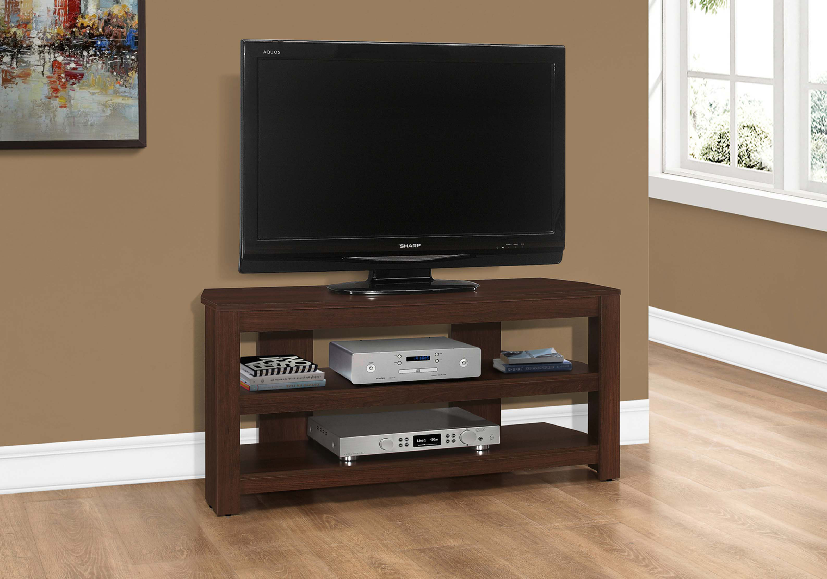 Ivy Bronx TV Stand, 42 Inch, Console, Media Entertainment Center ...