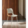 Orren Ellis Italian Minimalist Cat Scratch Leather Backrest Dining ...