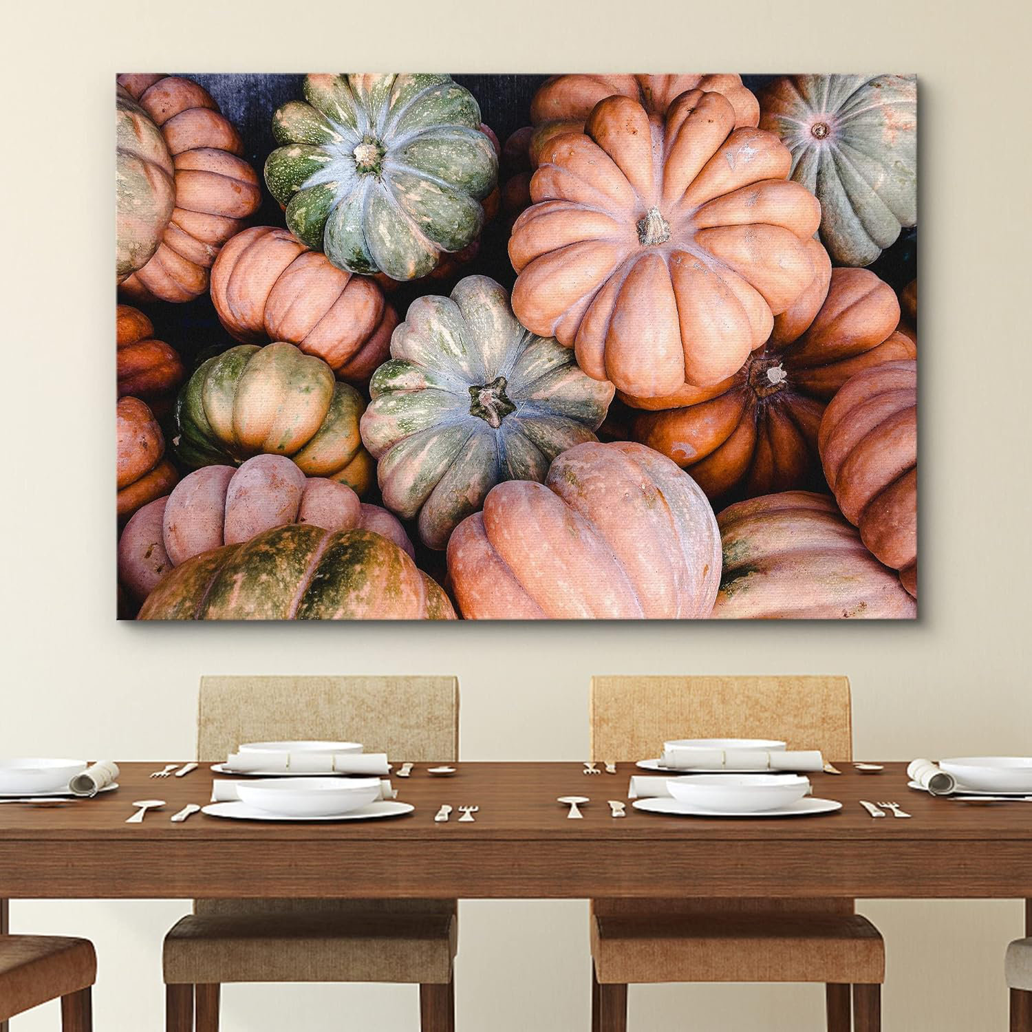IDEA4WALL Kitchen Food Autumn Fall Thanksgiving Pumpkins Nature ...