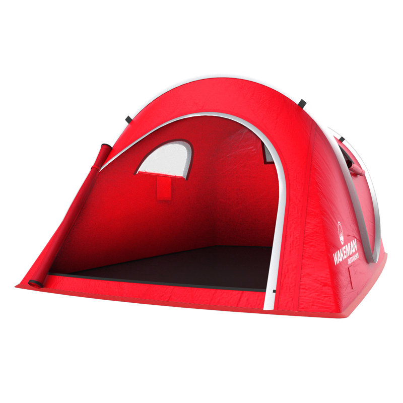 Wakeman Outdoors Water-Resistant 2 Person Pop Up Tent with Dual-Layer ...