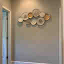 Dakota Fields Legion Multi-colored Geometric Metal Discs Wall Décor ...