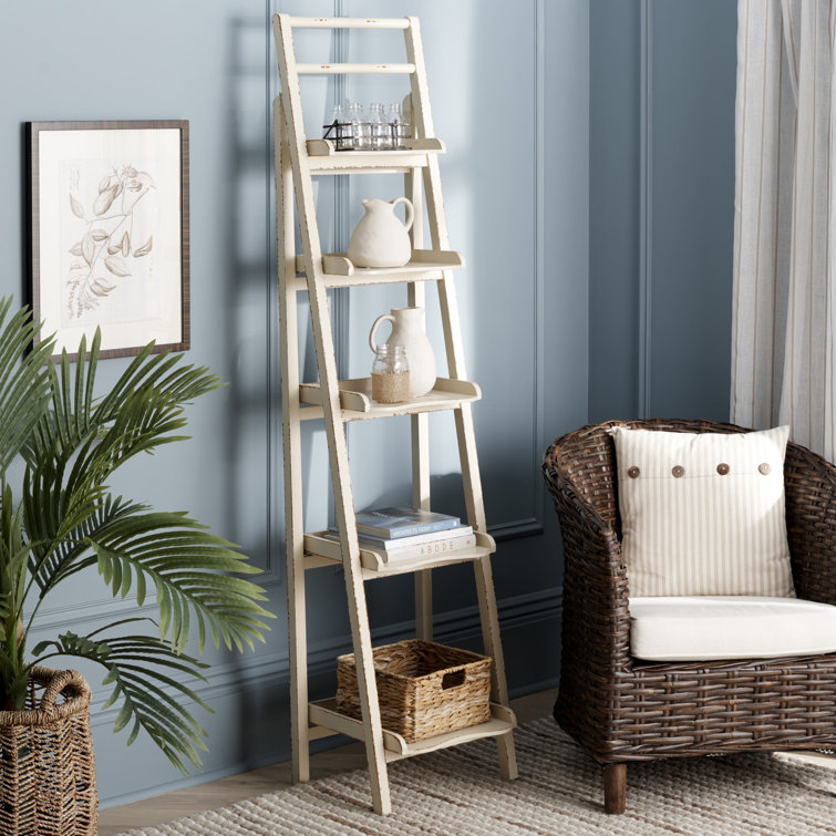 Gracie Oaks Rexhie Ladder Bookcase & Reviews | Wayfair