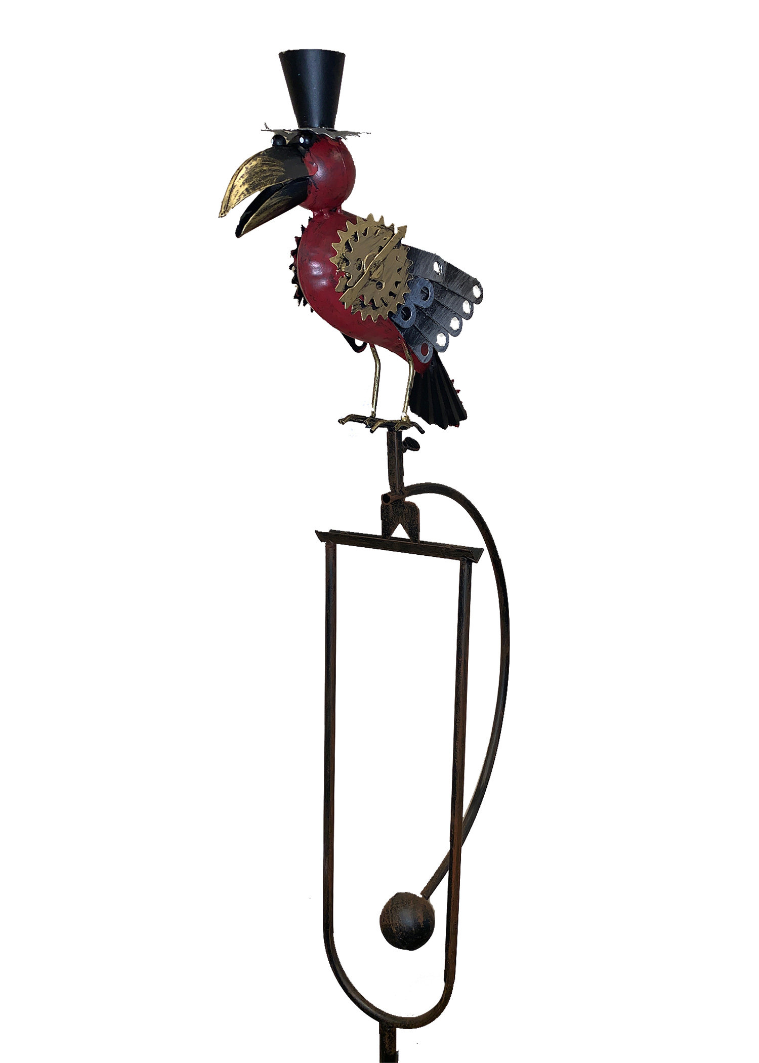 Arlmont & Co. Steampunk Bird Rocker W/top Hat - Wayfair Canada