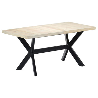Union Rustic Dining Table Kitchen Table Dining Room Dinner Table Solid ...