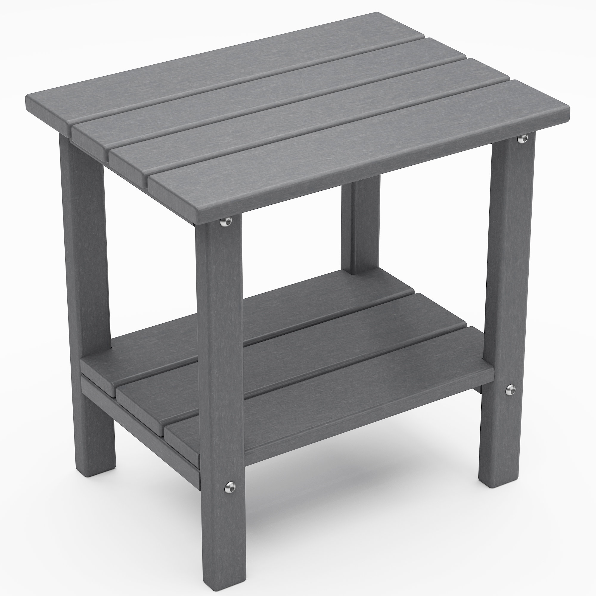Highland Dunes All Weather Adirondack Outdoor Hdpe Side Table | Wayfair
