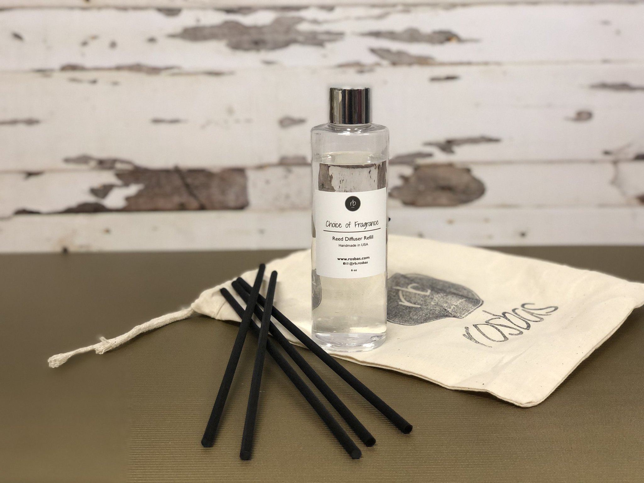 rosbas Reed Diffuser Refill Cinnamon Vanilla Scented | Wayfair