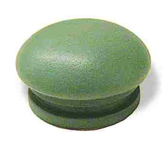 D. Lawless Hardware (5 Pack) 1-1/16 inch Low Profile Knob Dark Sage ...