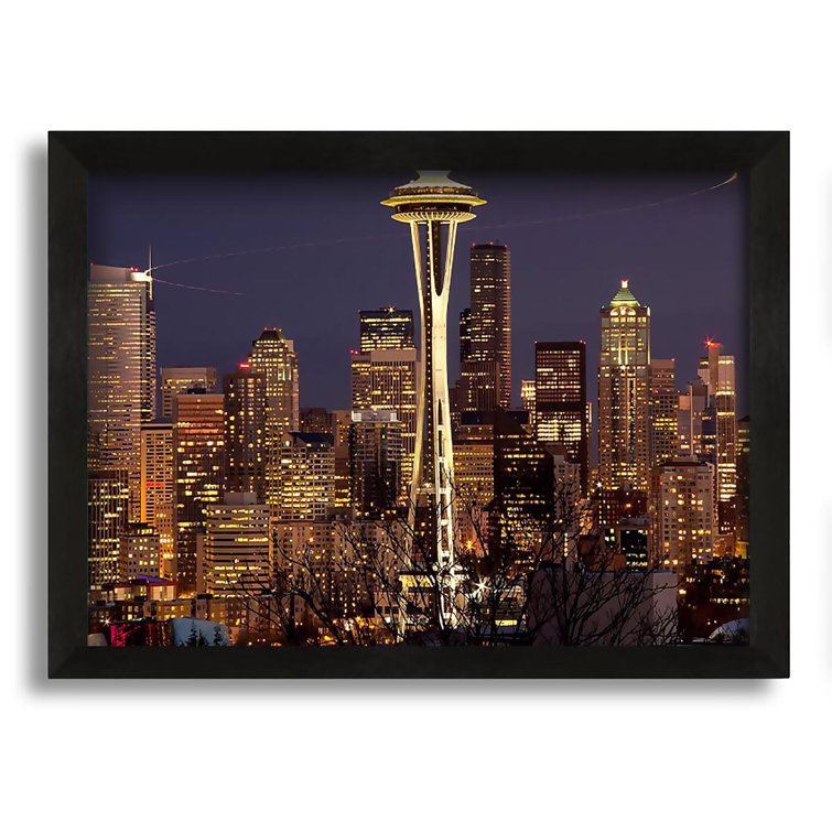 Brayden Studio Seattle Washington - Single Picture Frame Print on ...