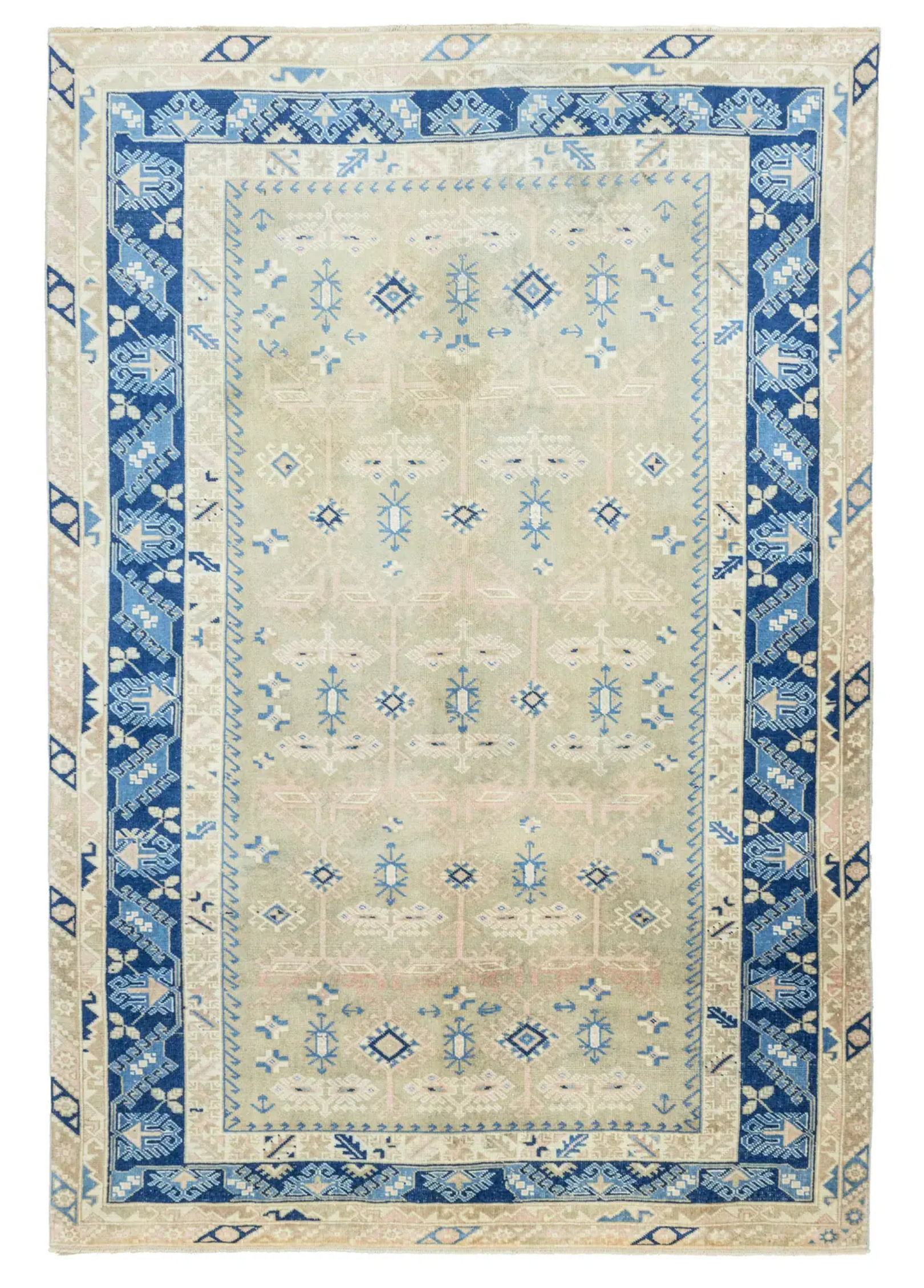 Rugpera Samir Rustic Design Hand-Woven Wool Carpet | Wayfair