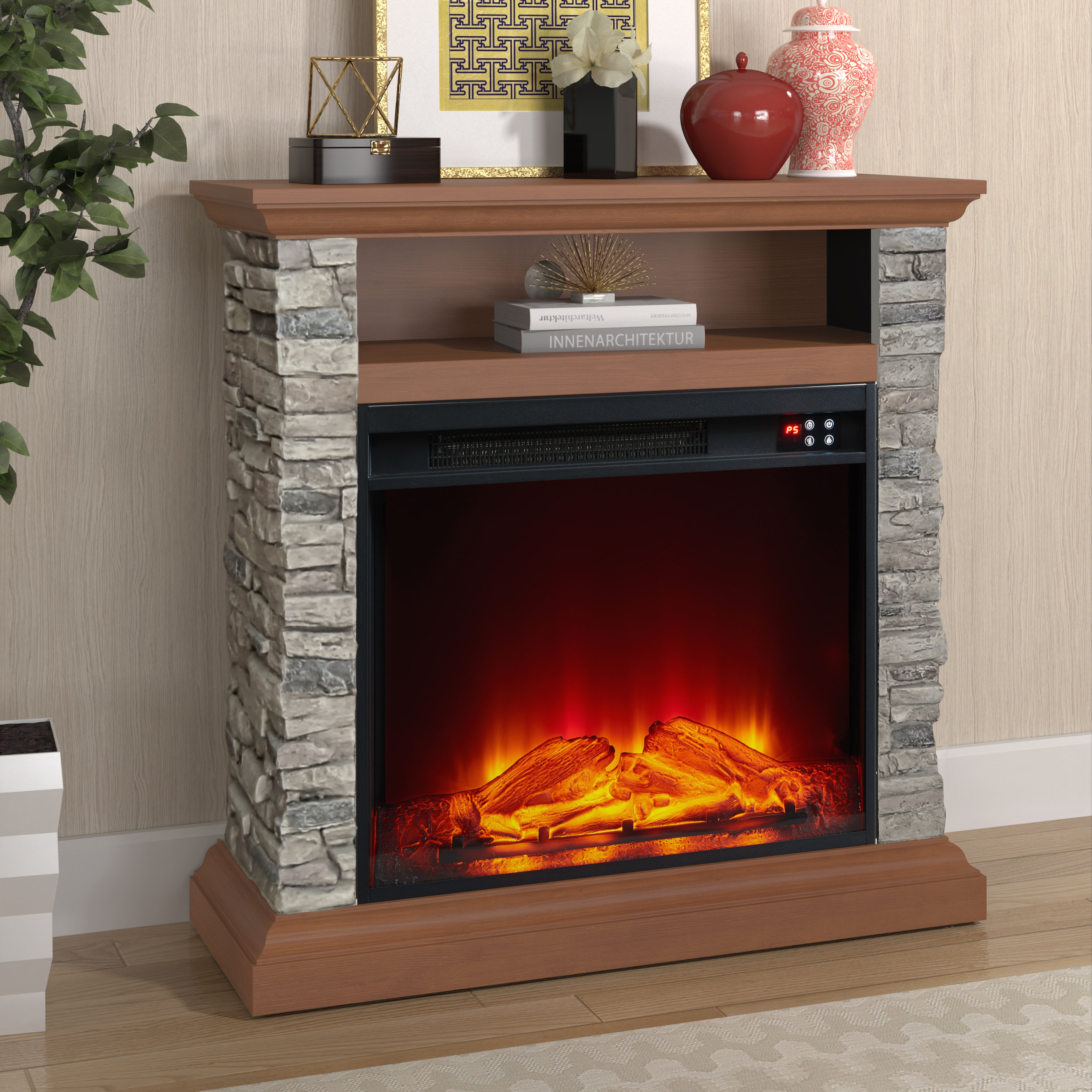 Millwood Pines Fireplace | Wayfair