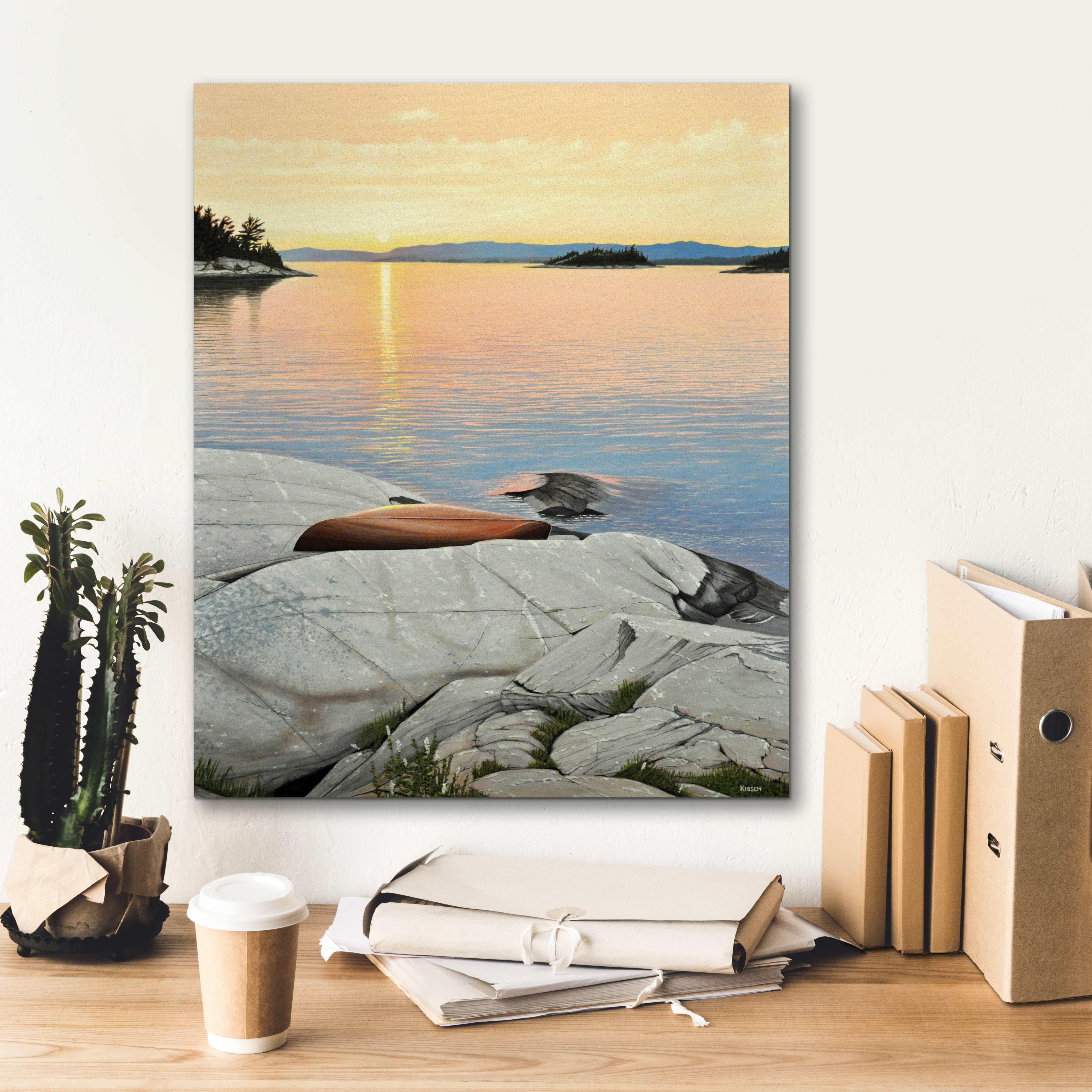 Highland Dunes 'A Quiet Time' by Kenneth M Kirsch Canvas Wall Art, 20 ...
